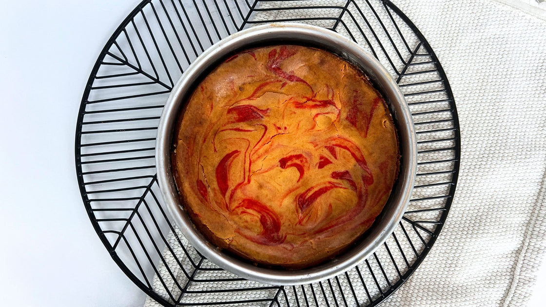 Celebrate Love with Red Velvet Marble Cheesecake – King Street Baking Co