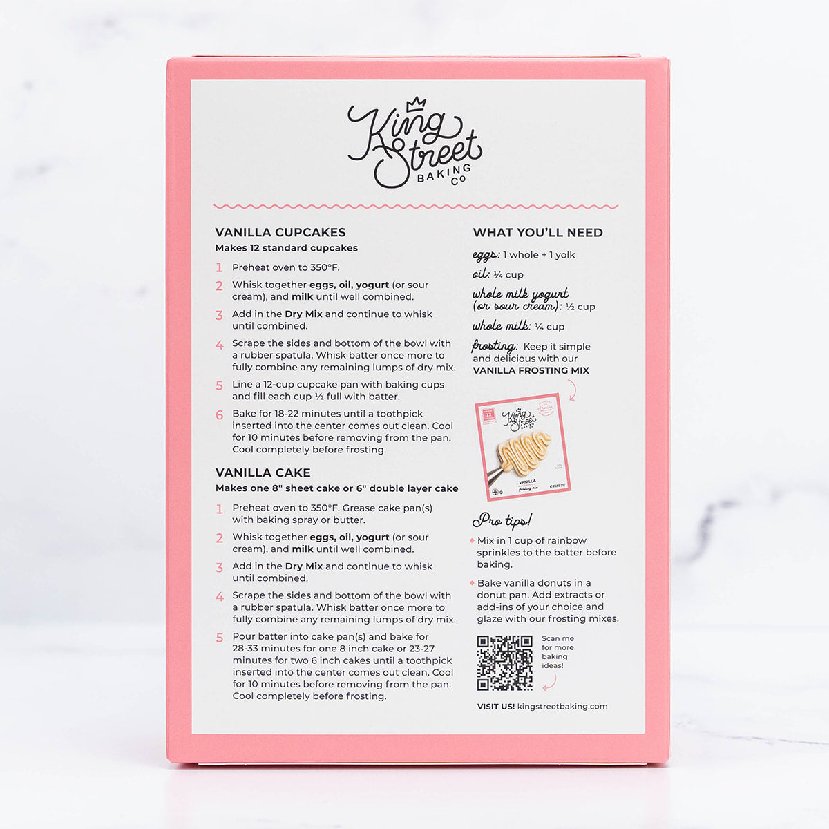 Elevated Baking Mixes | King Street Baking Co